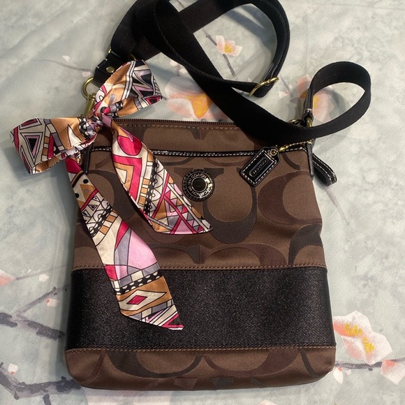 Coach | Bags | Coach Shoulder And Crossbody And Twilly | Poshmark